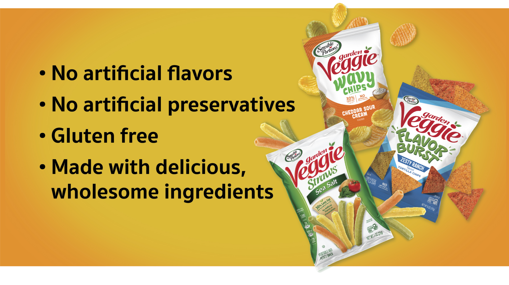 Garden Veggie Snacks - Hain Away from Home